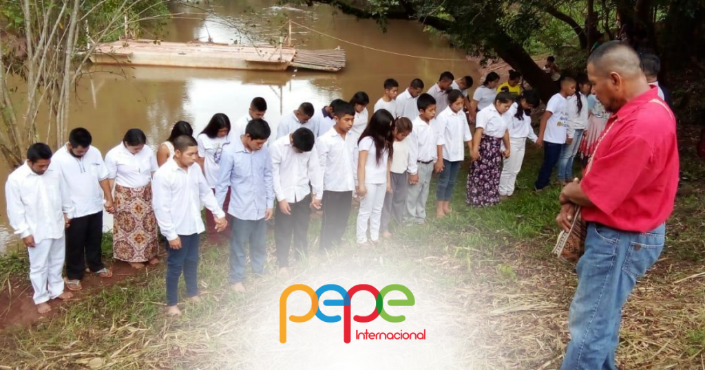 Aché indigenous baptized in PEPE Paraguay - Pepe Network